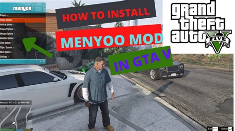 HOW TO INSTALL MENYOO MOD Version IN GTA UPDATED YouTube