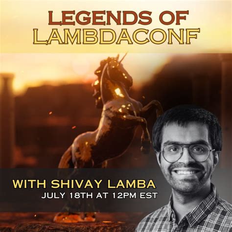 Lambdaconf On Linkedin Legendsoflambdaconf