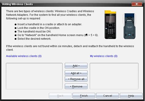 Solution 30336 Setting Up The TI Nspire Navigator Wireless Cradles And Wireless Network