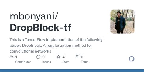 github mbonyani dropblock tf this is a tensorflow implementation of