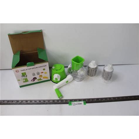 Tabletop Drum Grater Bodnarus Auctioneering