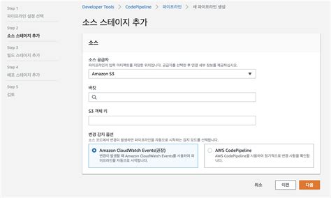 Aws Codepipeline을 활용한 빌드배포 자동화
