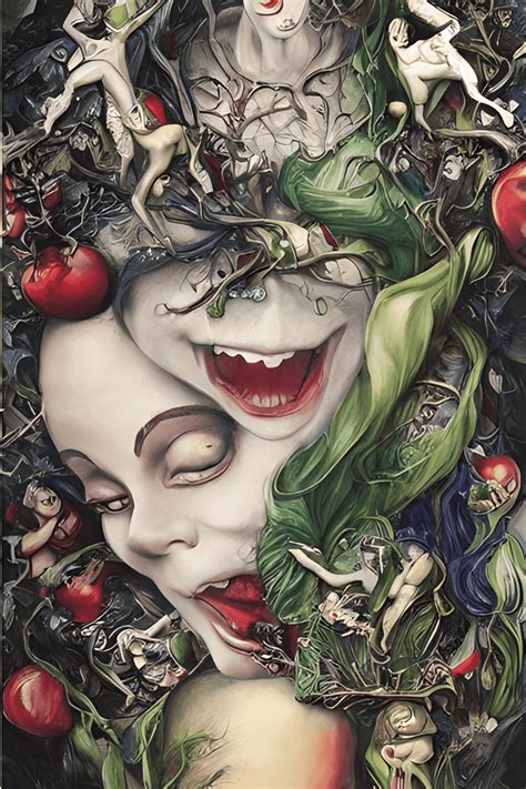 Snow Whites Poisoned Apple Graphic · Creative Fabrica