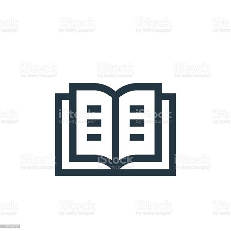 책 벡터 아이콘입니다 편집 가능한 스트로크를 예약합니다 웹 및 모바일 앱 로고 인쇄 매체에 사용하기 위해 선형 기호를 예약합니다 얇은 선 그림 벡터 격리 된 윤곽선