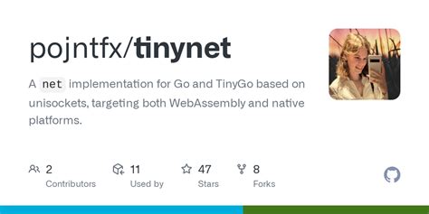 Github Pojntfxtinynet A `net` Implementation For Go And Tinygo Based On Unisockets