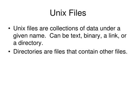 PPT UNIX PowerPoint Presentation Free Download ID 565929