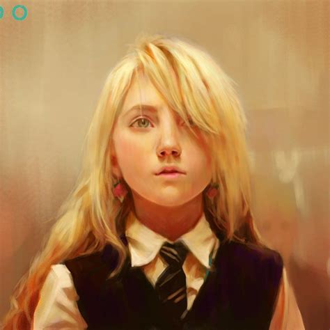 Joodraws On Instagram Luna Harrypotter Lovegood Lunalovegood 해리포터 루나러브굿 인물드로잉 호그와트