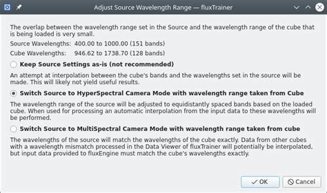 Importing Cubes And Spectra — Fluxtrainer Documentation 4220