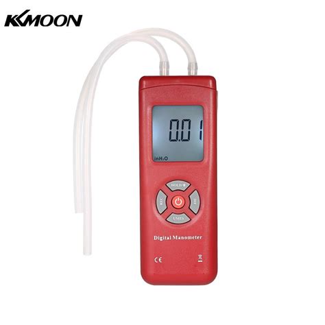Handheld Digital Dual Port Manometer Pressure Gaug Vicedeal