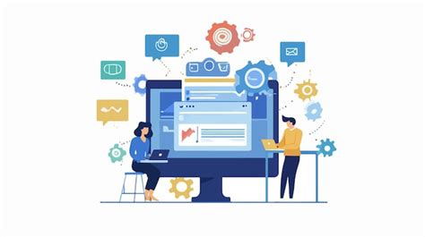 Professional Devops Concept Flat Vector Illustration Premium Ai Generated Vector