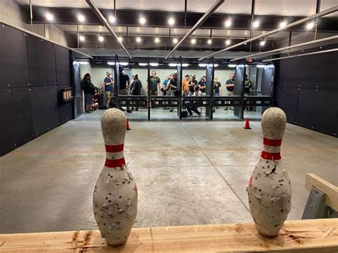 What Is Bowling Pin Shooting The Marksman Indoor Shooting Range