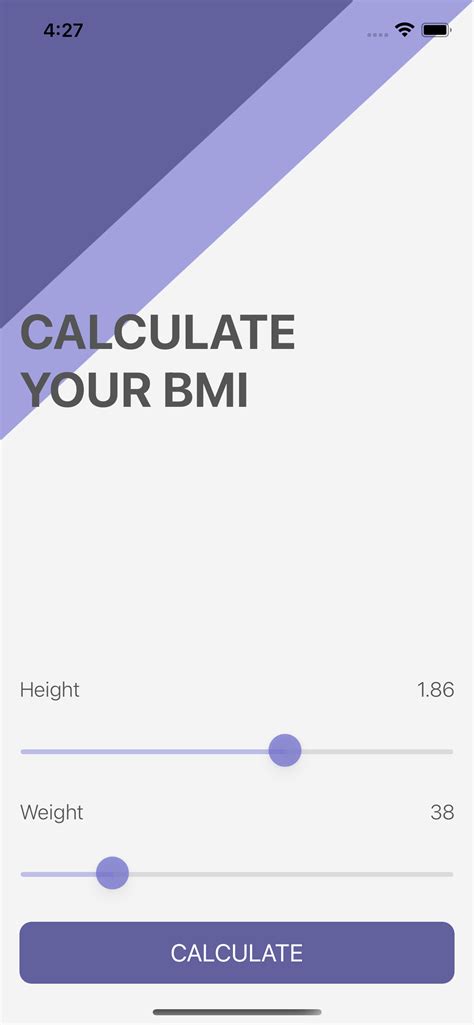 IOS BMI Calculator Using Swift
