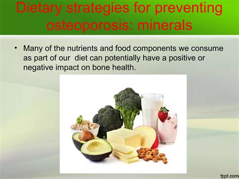Osteoporosis Diet And Control Ppt
