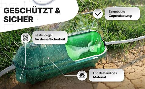 Adlerfokus Kabelbox Wasserdicht Ip44 Das Original 2 Stück Safe Box