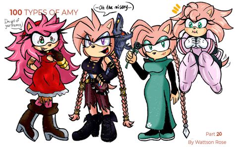 100 Types Of Amy Part 20 By Wattsonrose On Deviantart