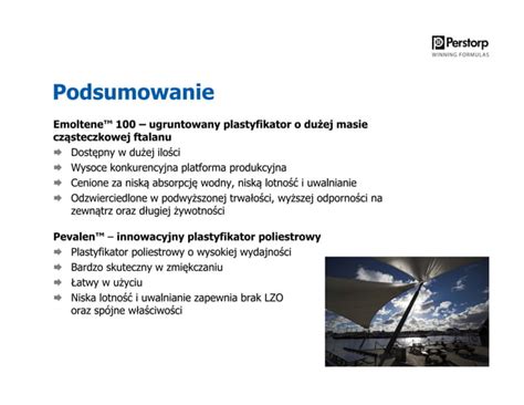 Pvc Formulation Perstorp In Polish 2014 Ppt