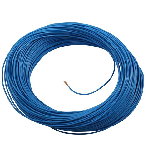 Cabo Flex Automotivo Mm Azul Rolo M C D Asllan Autope As