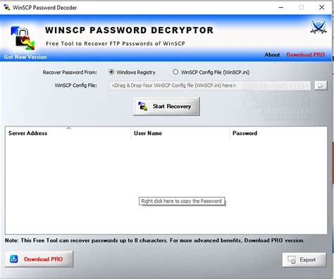 Download Winscp Password Decoder Majorgeeks