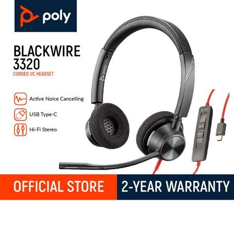 Plantronics Blackwire Usb C Stereo Headset Lazada Ph