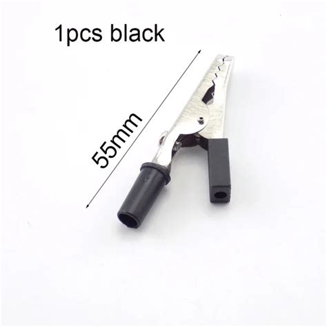 전기 악어 클립 자동차 배터리 클램프 자동차 테스트 프로브 악어 클립 커넥터 전기 Diy 도구 5a 30a 50a 100a