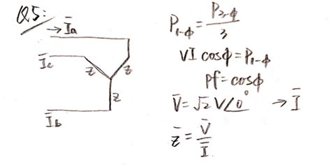 Solved A Balanced Three Phase Inductive Load Is Supplied In