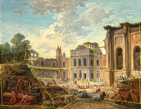 В чём подвох картин художников руинистов Рикошет Снегопада Дзен