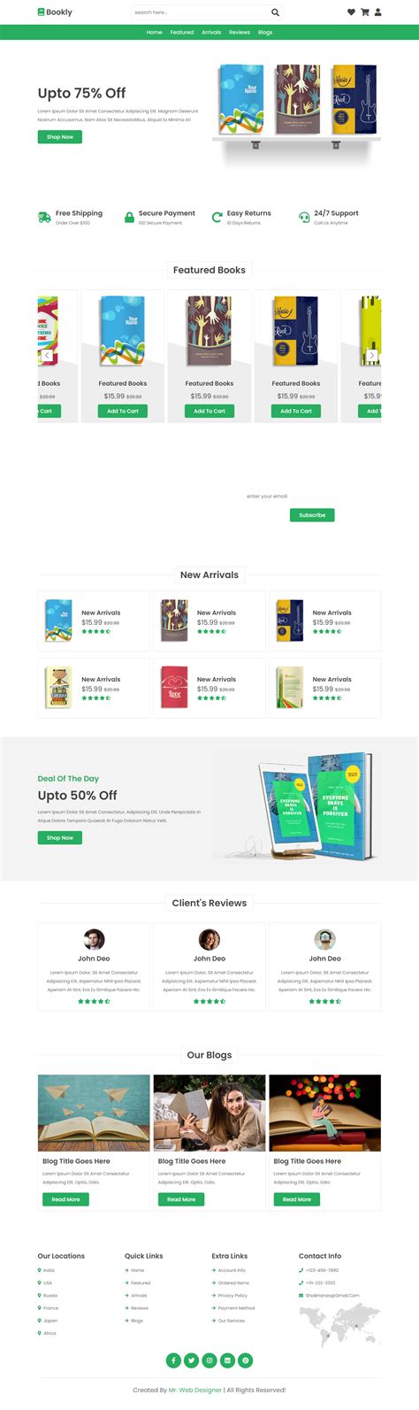 Github Yashmparmar Book Store Ui