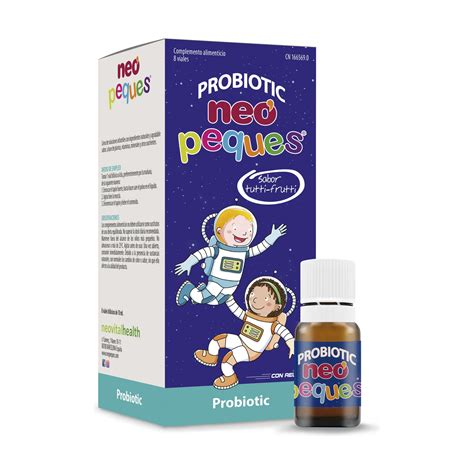 Probiótico Infantil Neopeques 8 Viales Vidasaborhogar