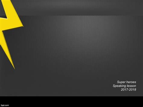 Superheroes Ppt