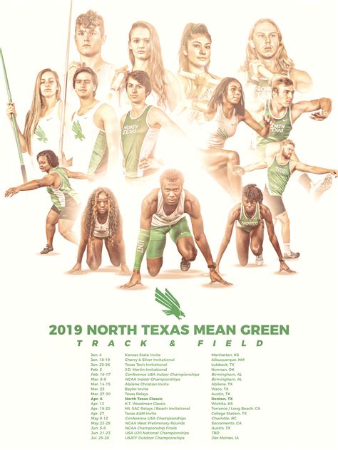 2019 Track And Field Poster By Brett Gemas On Behance