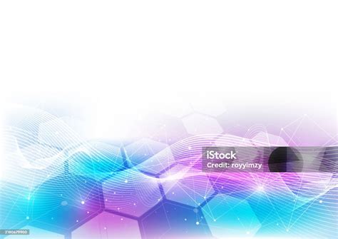 추상 기술 육각형 패턴 배경 네트워크 연결 개념 메쉬 점 선 혁신 벡터 일러스트 레이 션 0명에 대한 스톡 벡터 아트 및 기타 이미지 Istock