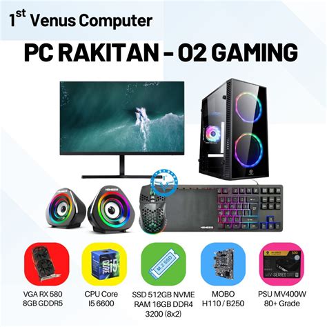 Jual Pc Rakitan Gaming Rakitan Pc Gaming Full Set Core I Rx Gb Gddr Ram Gb