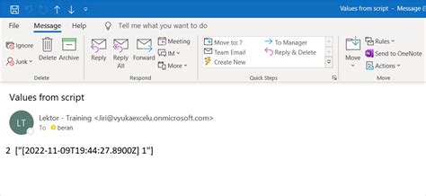 Office Script Providing Values To Power Automate Flow Trainings Consultancy Tutorials