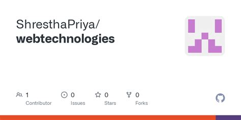 Github Shresthapriyawebtechnologies