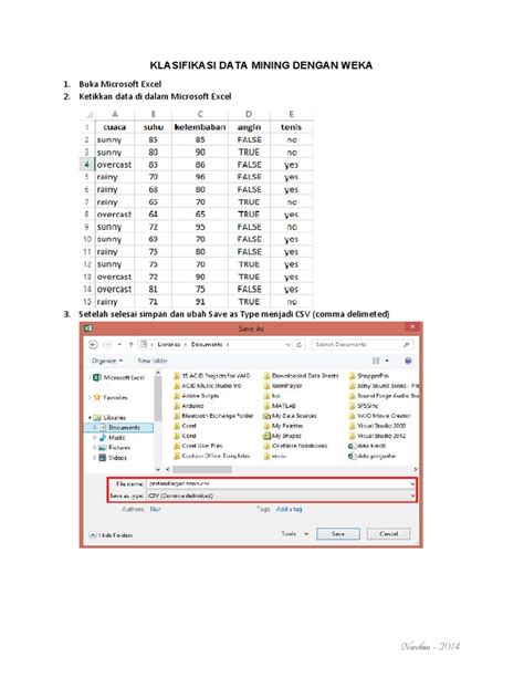 Klasifikasi Data Mining Dengan Weka