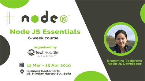 Курс node js essentials eventspro bg