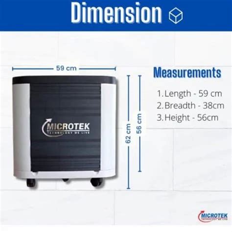 Plastic Microtek Tubular Battery Trolley At Piece In Navi Mumbai Id