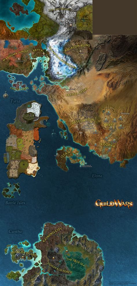 Gw1 World Map