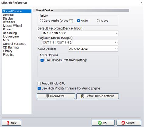 if you don t have asio you can try asio4all acoustica inc