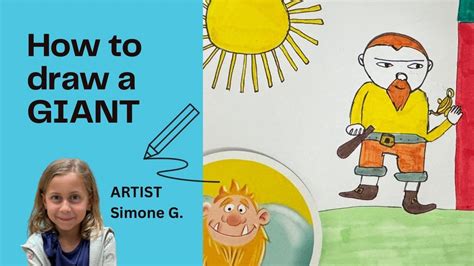 How To Draw A Giant Step By Step ️ Youtube