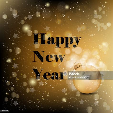 크리스마스 공 눈 및 눈송이 벡터 일러스트 레이 션 2018 새 해 복 많이 받으세요 배경 2018년에 대한 스톡 벡터 아트 및 기타 이미지 Istock