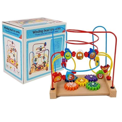 Labirint Motricitate Copii Cu Roti Zimtate Bile Si Fructe 3d Mut