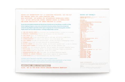 arduino starter kit [german]