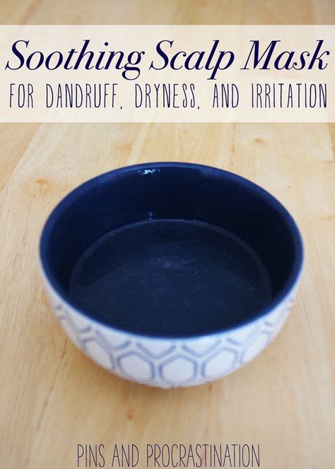 Homemade Soothing Scalp Mask For Dandruff Dryness And Irritation