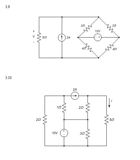 Solved Section III For Each Circuit Set Up Nodal Mesh Chegg Com