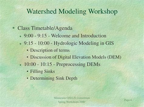 Ppt Watershed Modeling Using Arcview Powerpoint Presentation Free