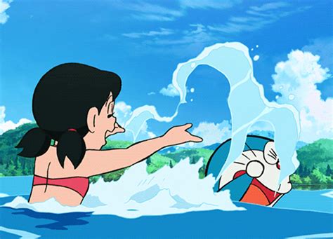 Playing In The Water Doraemon Know Your Meme Doraemon Wallpapers