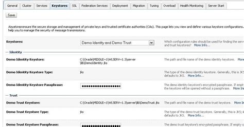 Weblogic Administration Ssl Configuration On Weblogic Server 92 On