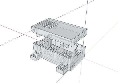 Stl File Esp32 By Az Delivery Enclosure With Wall Mount Without Support 🔌 ・3d Printing Model