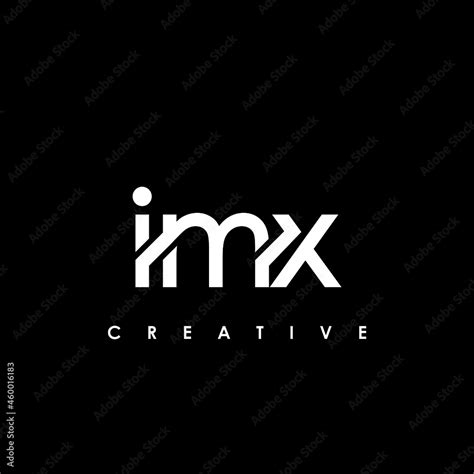 Imx Letter Initial Logo Design Template Vector Illustration Stock Vector Adobe Stock